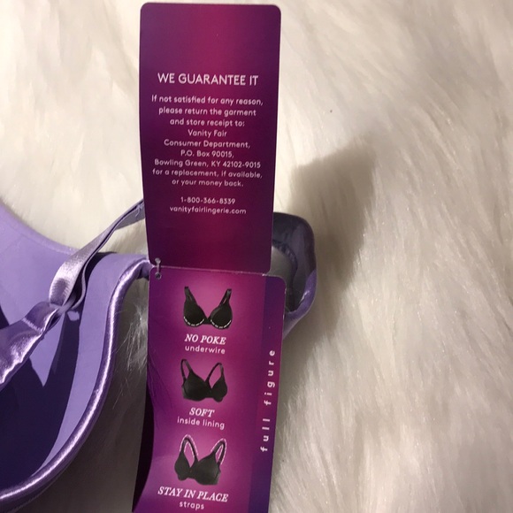 Vanity Fair | Intimates & Sleepwear | Purple Vanity Fair Bra | Poshmark